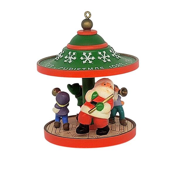 Hallmark | Holiday | Vintage 983 Hallmark Keepsake Ornament Santa And ...